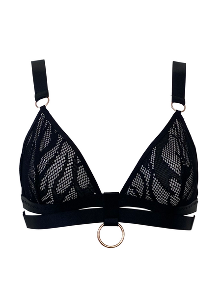 Flame Net Venom Bra - Limited – Malice Lingerie
